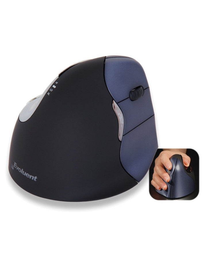 Evoluent 4 Vertical Mouse Right Handed VM4R | Ergonomic Mice | PAM ...